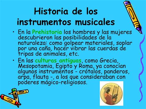 flotador Continuo Frenesí el origen de los instrumentos musicales