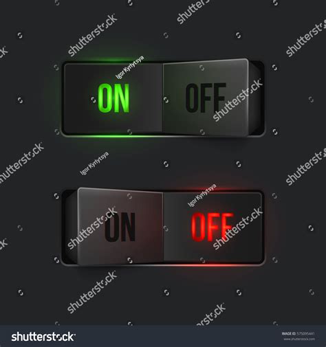 On Off Led Images Stock Photos Vectors Shutterstock