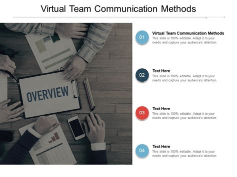 Virtual Team Communication Methods Ppt Powerpoint Presentation Gallery Portrait
