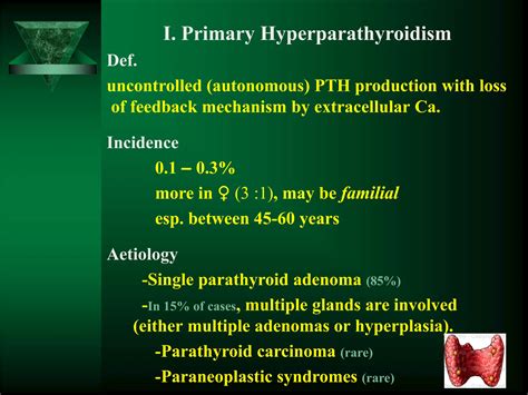 Hyperparathyroidism Types And Management Pptx