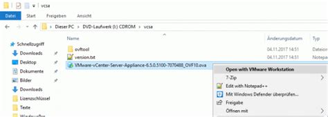 Vcenter Server Appliance Vcsa In Vmware Workstation Installieren