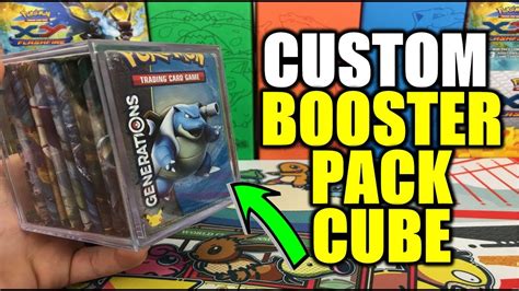 10 For 10 Perfect Packs Opening A Custom Pokemon Booster Pack Cube