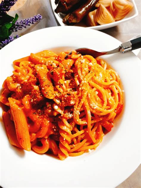 펜네 로제스파게티~간단한끼로 좋아요