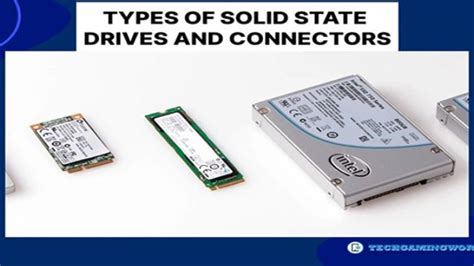 Types Of Solid State Drives And Connectors Connectors Type Explained Storage Devices
