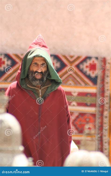 Man In Market In Essaouira Morocco Editorial Photo Image Of