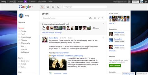 Set A Custom Background Image On Google With Layouts For Google Plus SumTips
