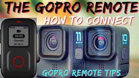 how to connect the gopro remote how to use the gopro remote gopro 11 10 9 8 and max youtube