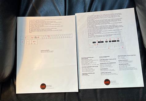 Matrixsynth Arp Synthesizer Brochures
