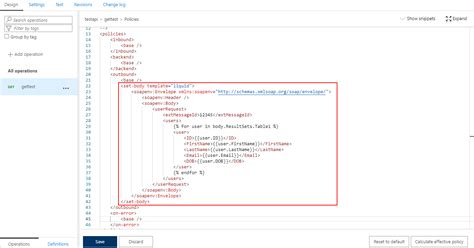 Azure Apim Liquid Template Transform Json To Xml Without An
