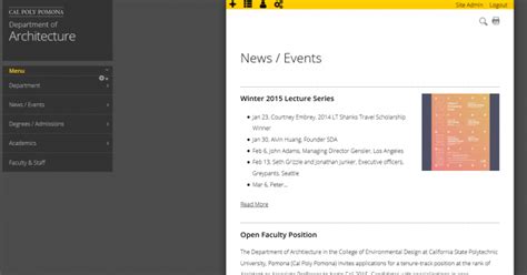 College Of Environmental Design Cpp Liquidcms