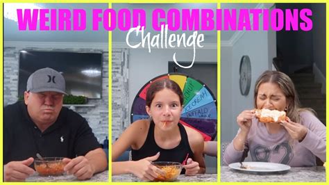 Weird Food Combination Challenge Sister Forever Youtube