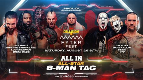 Previa Aew Collision Fyter Fest 2023