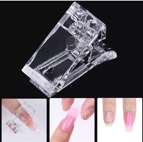 Зажим для наращивания ногтей Материал ПВХ Размеры 3 5 см X 1 8 см Количество 1 2025 Kylie