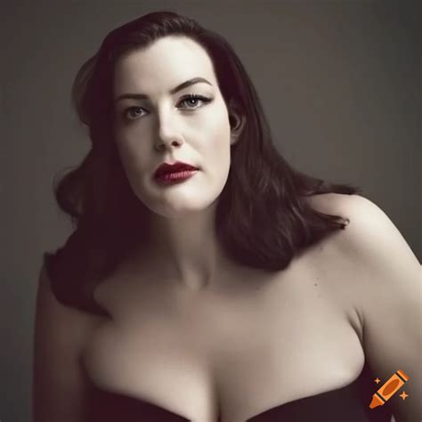 Image Of Plus Size Actress Liv Tyler On Craiyon