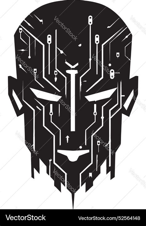 Malicious Malware Sinister Thief Design Crypto Vector Image