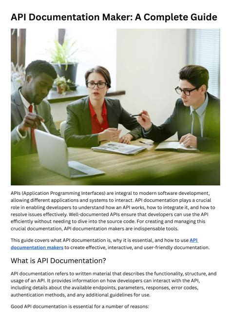 Ppt Api Documentation Maker A Complete Guide Powerpoint Presentation Id 14116015