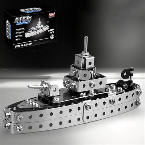 Erector Sets Stem Assembly Metal Building Assembly Toy 3 D Puzzle Off