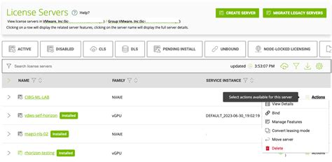 Vsphere Ml Accelerator Spectrum Deep Dive Nvaie Cloud License Service