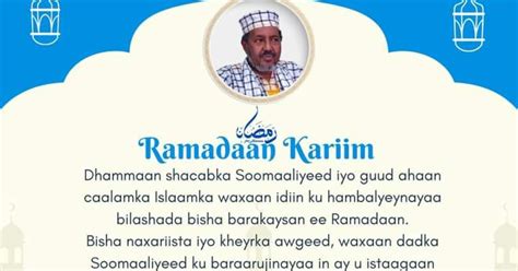 Madaxweyne Xasan Sheekh Oo Bulshada Soomaaliyeed Ugu Hambalyeeyay