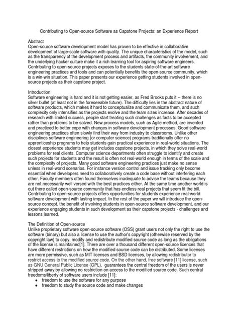 Teaching Open Source Pdf Free Software Free Content