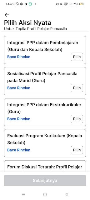 Cara Mengerjakan Aksi Nyata Pelatihan Mandiri Di Platform Merdeka