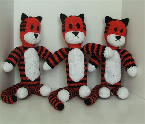 Hobbes Plushie Doll Inspired By Calvin And Hobbes