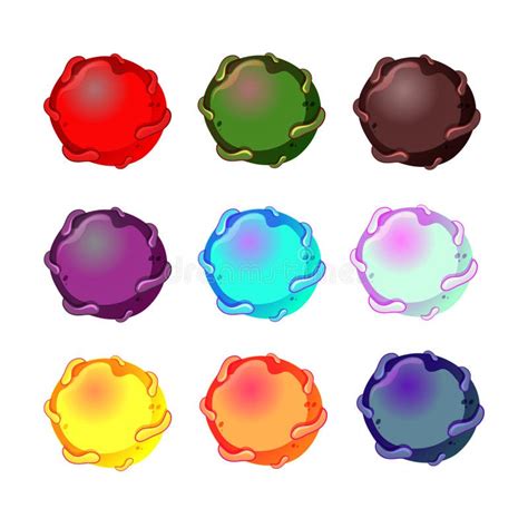 Bacterial Templates Stock Vector Illustration Of Illness 226722206