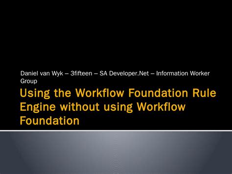 WF Workflow Foundation Using The Rules Engine WordPress Com