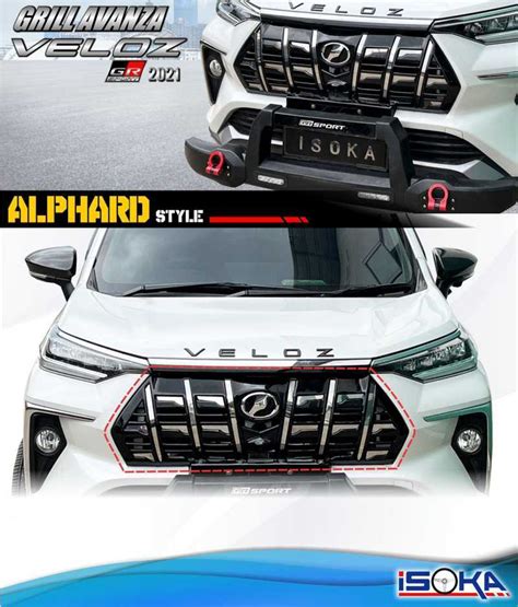 Jual Grill All New Avanza Veloz 2021 2022 Gr Sport Model Prado Appolo