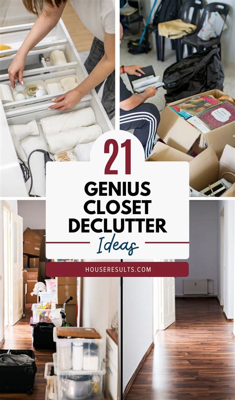 21 genius ways to declutter your closet houseresults