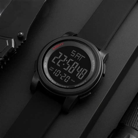Reloj Deportivo Hombre Resistente Al Agua Running LED Digital Negro SKMEI Falabella