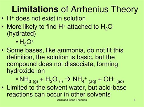 Ppt Acid Base Theories Powerpoint Presentation Free Download Id