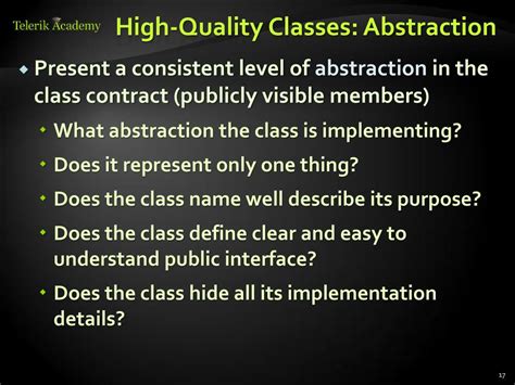 Ppt High Quality Classes And Class Hierarchies Powerpoint