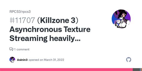 Killzone 3 Asynchronous Texture Streaming Heavily Impacting