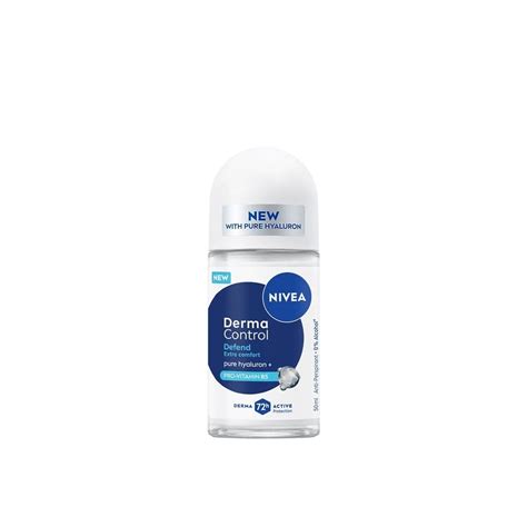 Nivea Derma Control 72h Defend Extra Comfort Anti Transpirant Roll On 50ml Canada
