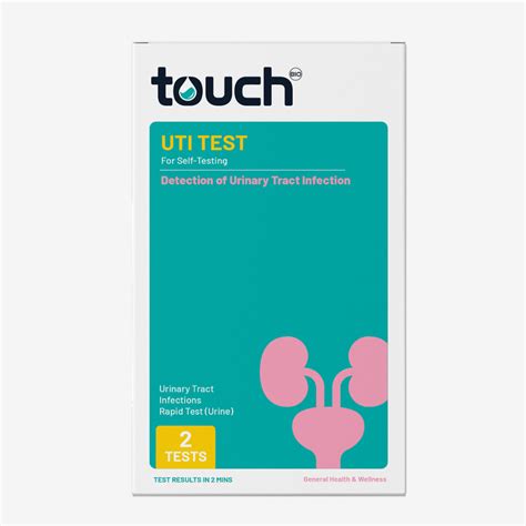 Urinary Tract Infection Uti Test Self Test Home Use 2 Pack Touchbio