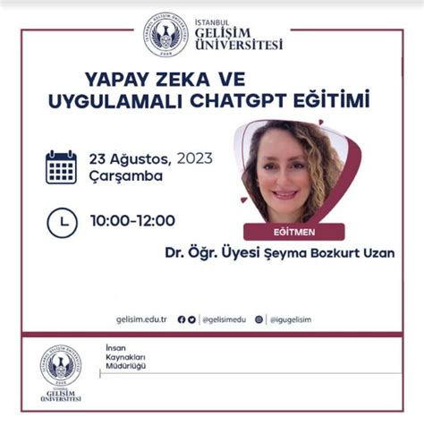 Şeyma Bozkurt Uzan Linkedin‘de Chatgpt Yapayzeka Openai