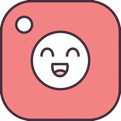 Social Media Color Icon Message Application Cartoon Vector Message