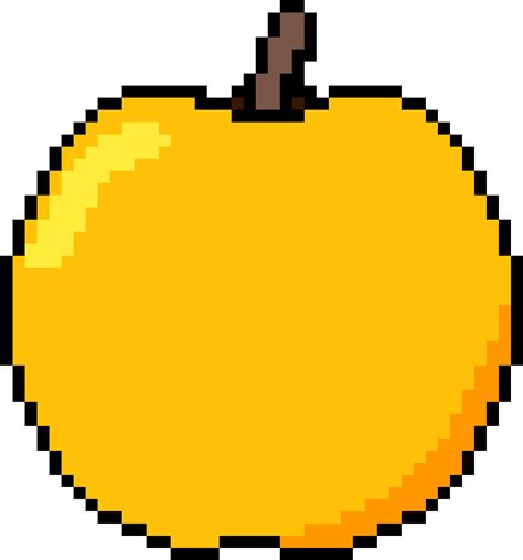 Minecraft Apple Pixel Art