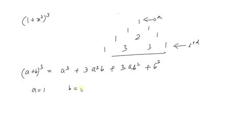 solved pascal s triangle use pascal s triangle to expand the expression
