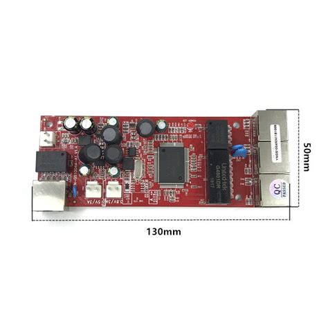 Switch Module 4 Port 10 100 1000 Mbps Un Managemen Grandado