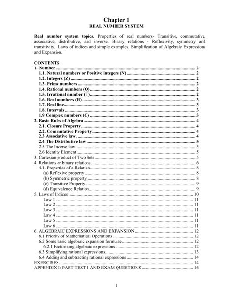 chapter 1a number system sta101