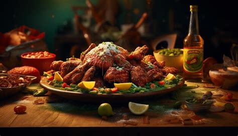Premium Ai Image Tasty Brazilian Food Advertisement Photoshoot