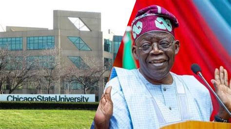Again Chicago State University Confirms Tinubu Graduated In 1979