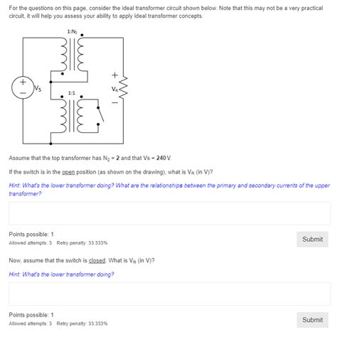 Solved For The Questions On This Page Consider The Ideal Chegg