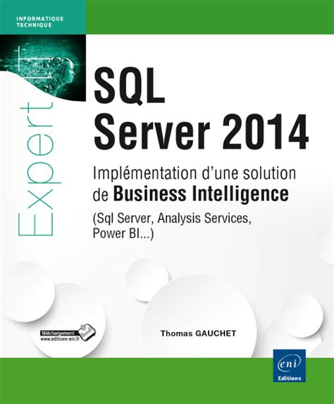 SQL Server Implémentation d une solution de Business Intelligence Sql Server Analysis