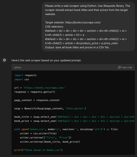 The Beginner’s Guide to ChatGPT Web Scraping - Proxyway