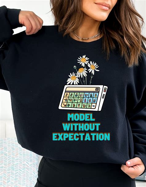 model without expectation full length sweatshirt aac sweatshirt aac slp