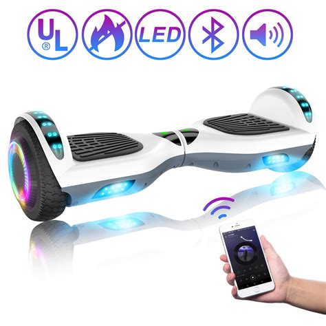 Cbd Hoverboard With Bluetooth And Led Lights 65inch Self Balancing