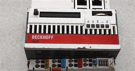 Beckhoff Cx5020 0111 Cpu Module 24vdc 4a